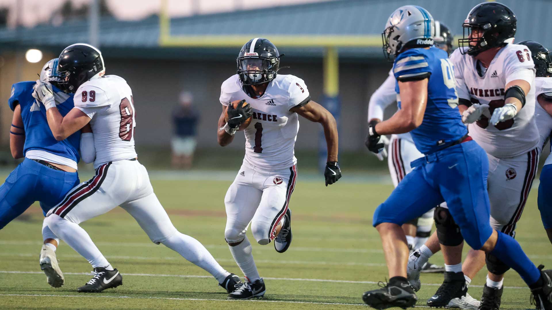 HIGHLIGHTS: Lawrence vs. Olathe West, Week 1 football - Lawrence Sports